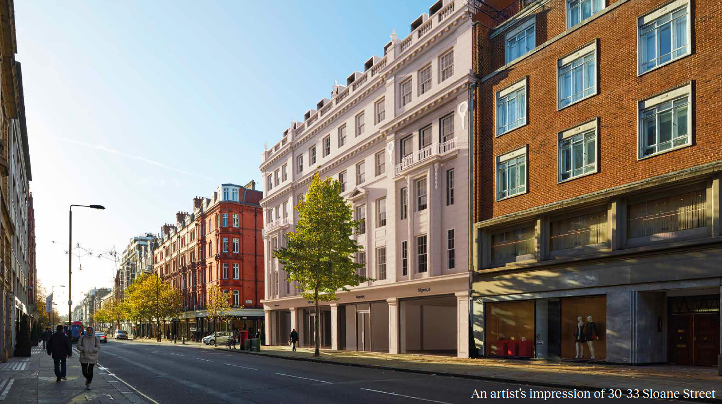 30 – 33 Sloane Street | Our future plans